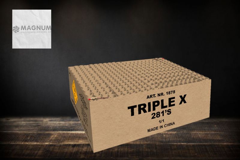 Triple X Mega Verbundfeuerwerk von Magnum